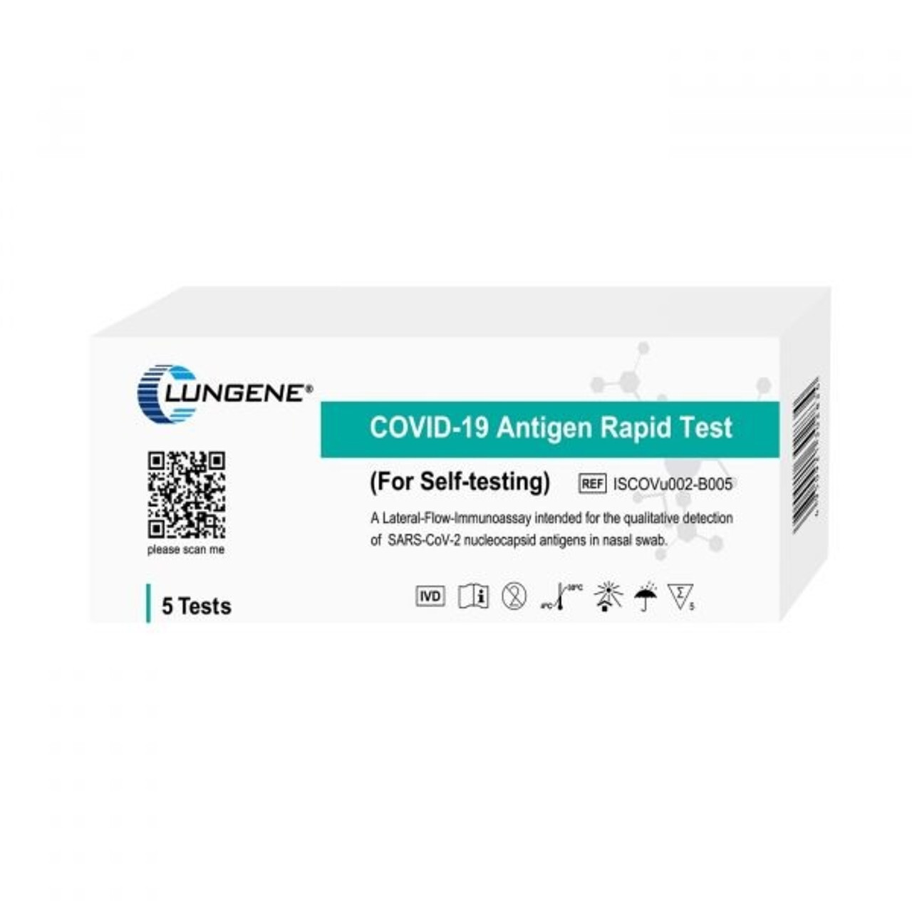 Clungene COVID-19 Antigen Rapid Test Kit.