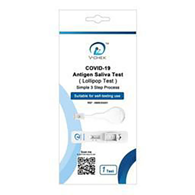 V-Chek COVID-19 Rapid Antigen Saliva Test (Lollipop Self Test) 1 pack.